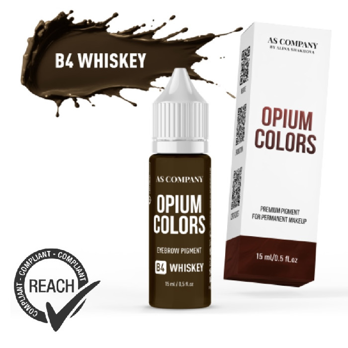 B4-WHISKEY brow pigment (OPIUM COLORS) :: Majestique-beauty